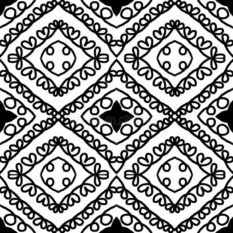 Digital Hand Drawn Abstract Pattern Colorful Polka Dot Texture ...