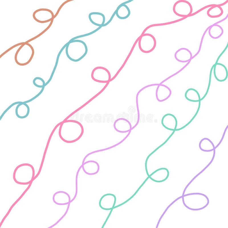 Digital Hand Drawn Abstract Pattern Colorful Polka Dot Texture ...