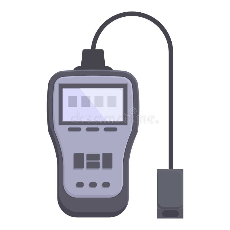 Digital Handheld Multimeter Vector Illustration Stock Vector ...