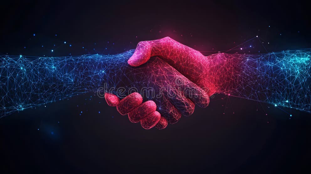 Digital Handshake Network Connection Technology Collaboration Agreement ...