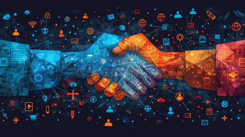 Digital Handshake Representing Cybersecurity Measures and Personal Data ... Digital Handshake Representing Cybersecurity Measures and Personal Data ...