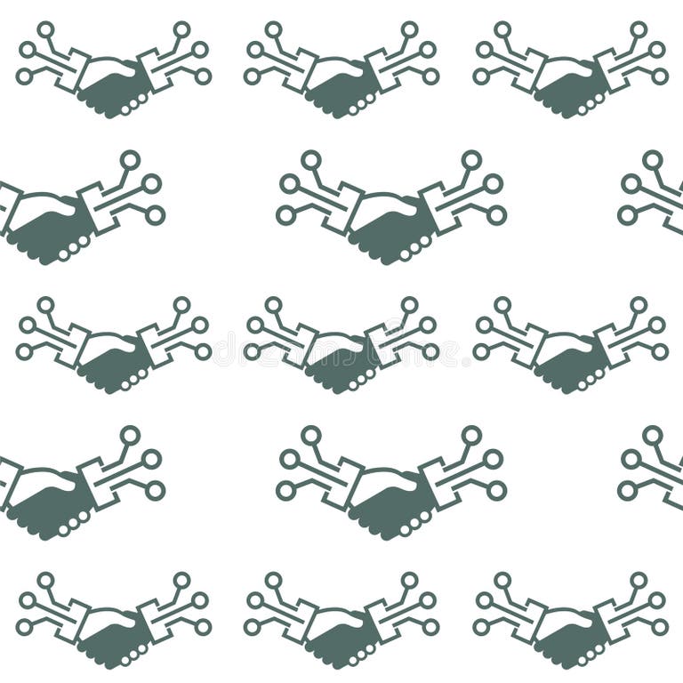Handshake Pattern Stock Illustrations – 2,575 Handshake Pattern Stock ...