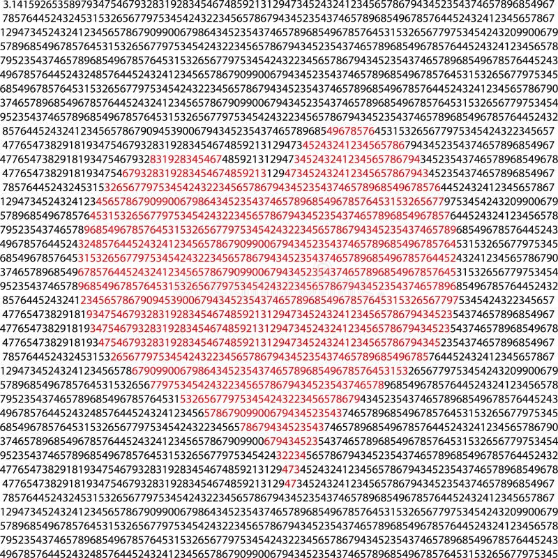 Digital Heart Abstract Background. Flat Style Stock Illustration ...