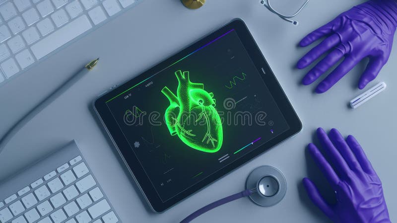 Tablet Heart Diagram Ai Generated Stock Photos - Free & Royalty-Free ...