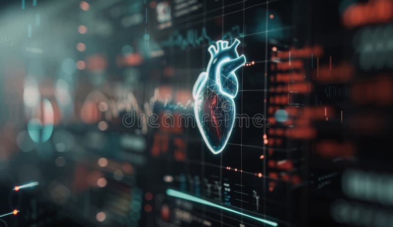 Digital Heart Visualization on Medical Data Interface with Graphs and ...