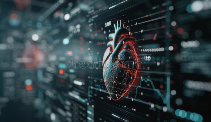 Digital Heart Visualization on Medical Data Interface with Graphs and ...