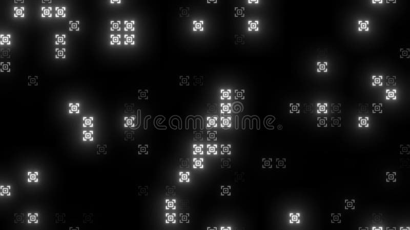 Digital High Tech Data Animation Background. Computer Digital Data Transfer Background, Digital ...