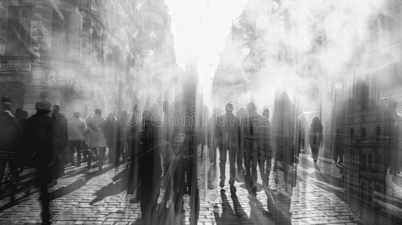 Digital and Historical Collective Memory Concept in an Abstract ...