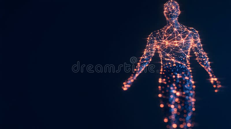Digital Human Avatar with Neural Interface Stock Photo - Image of ...