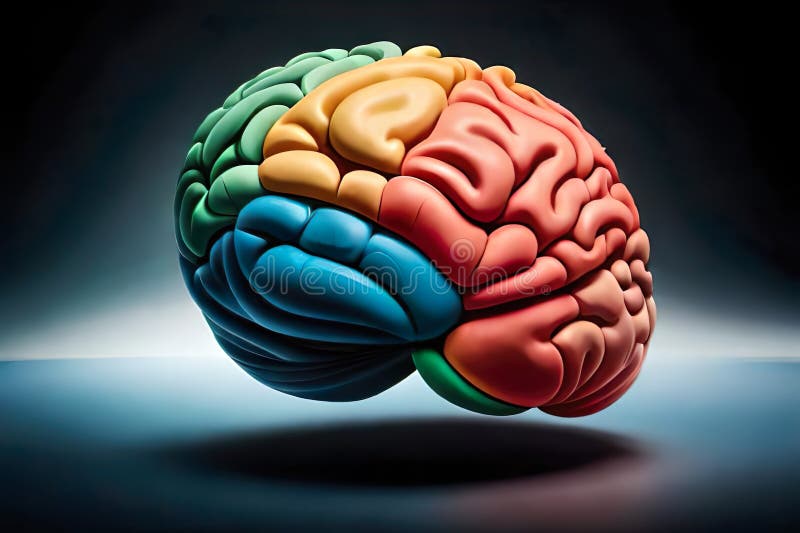 Brain Divided Stock Illustrations – 218 Brain Divided Stock ...
