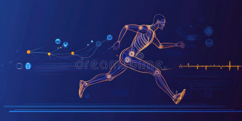 Digital Running Human Stock Illustrations – 1,468 Digital Running Human ...