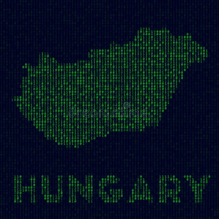Digital Hungary logo. stock vector. Illustration of cyberspace - 184576265