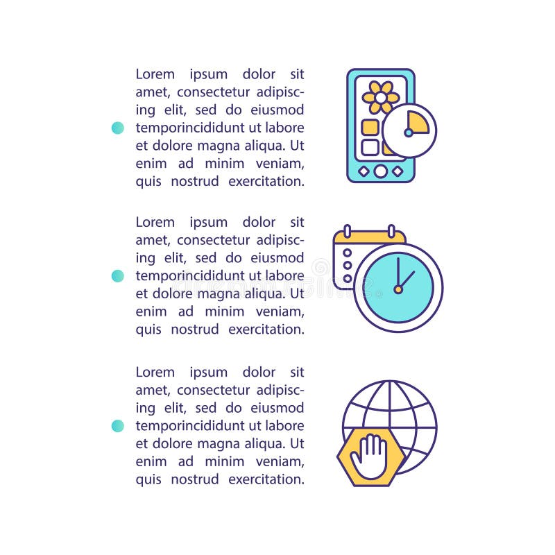 Digital Hygiene Concept Icon with Text Stock Vector - Illustration of ...