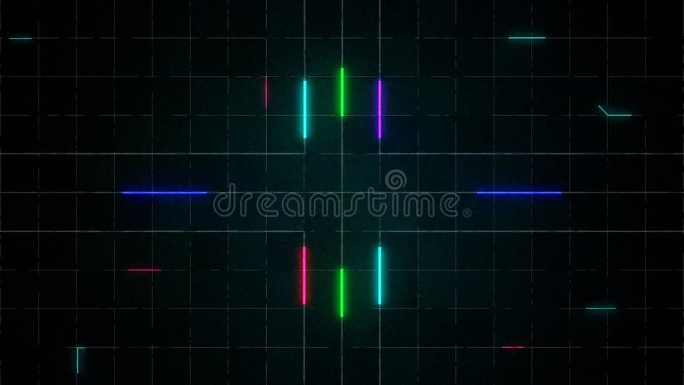 Digital Ibg Background Loop Animation Stock Illustration - Illustration ...