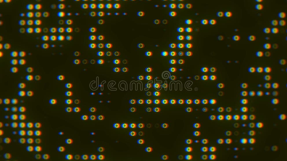 Digital Ibg Background Loop Animation Stock Illustration - Illustration ...