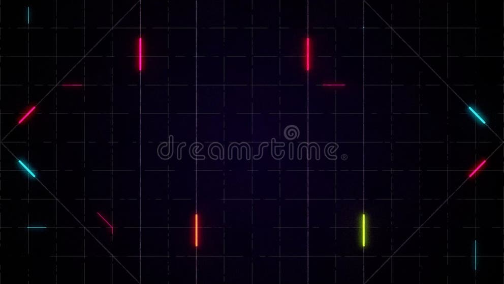Digital Ibg Background Loop Animation Stock Illustration - Illustration ...