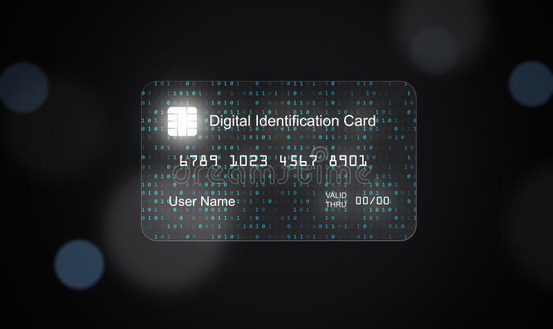 Digital ID Card, Electronic Identification. E-ID Smartcard, a Digital ...