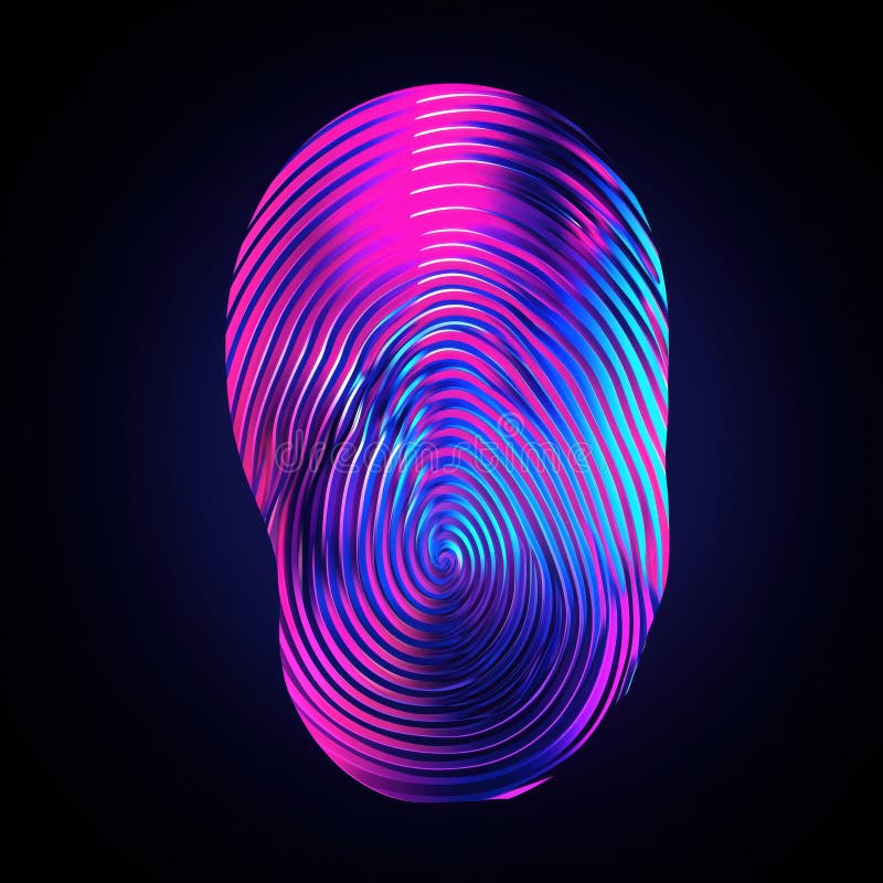 Fingerprint Scanner Logo, Identification User Id Touch Finger ...