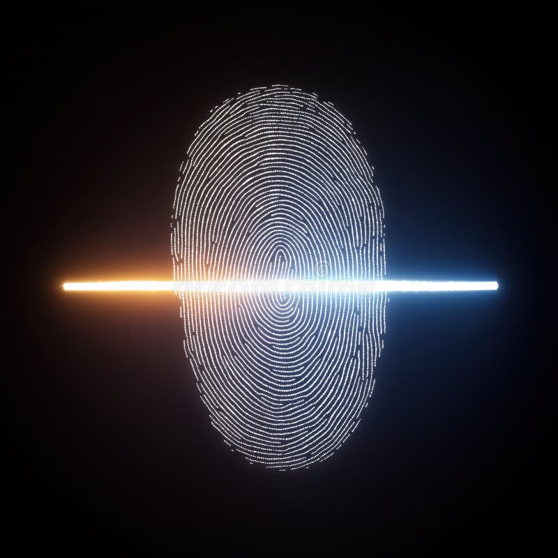 Fingerprint Scanner Logo, Identification User Id Touch Finger ...