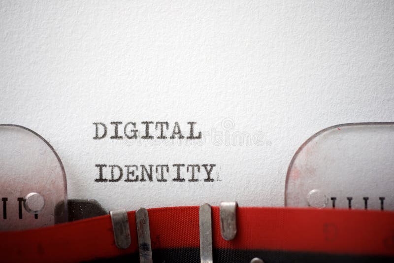 Digital identity phrase stock photo. Image of security - 314665026