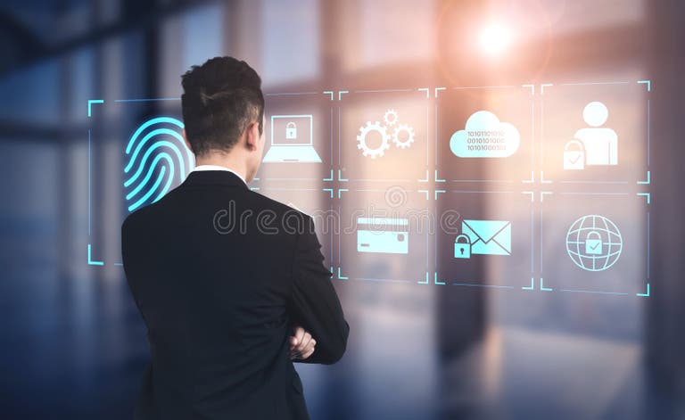 Digital Identity Protection and Biometric Authentication Vouch Stock ...