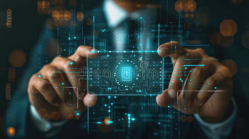 Digital Identity: Secure Access and Cyber Protection Stock Photo ... Digital Identity: Secure Access and Cyber Protection Stock Photo ...
