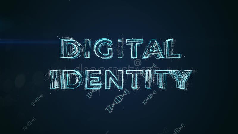 Digital Identity Text with DNA Symbol in the Background. Graphics ... Digital Identity Text with DNA Symbol in the Background. Graphics ...