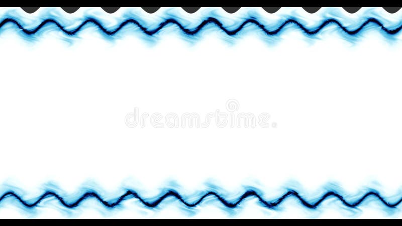 Abstract blue wave frame stock video. Video of purposes - 335524653