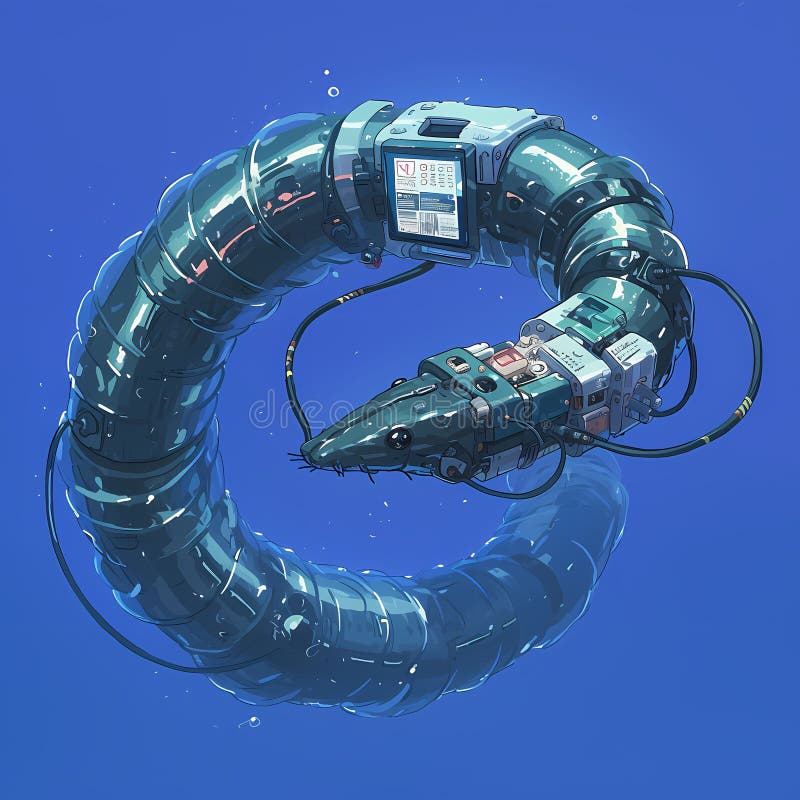Robotic Octopus - the Future of Underwater Exploration Stock ...