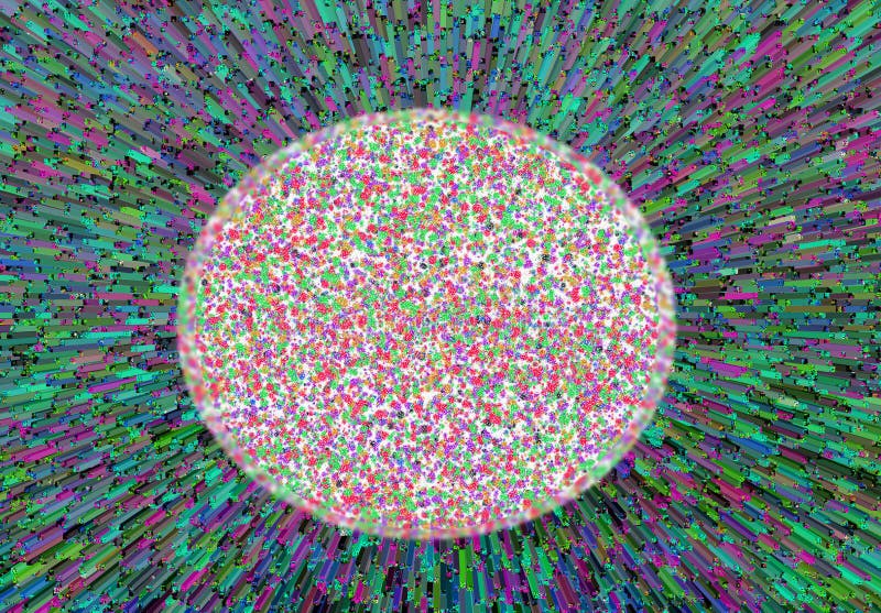 Digital Illustration on the Blast Stock Illustration - Illustration of ...