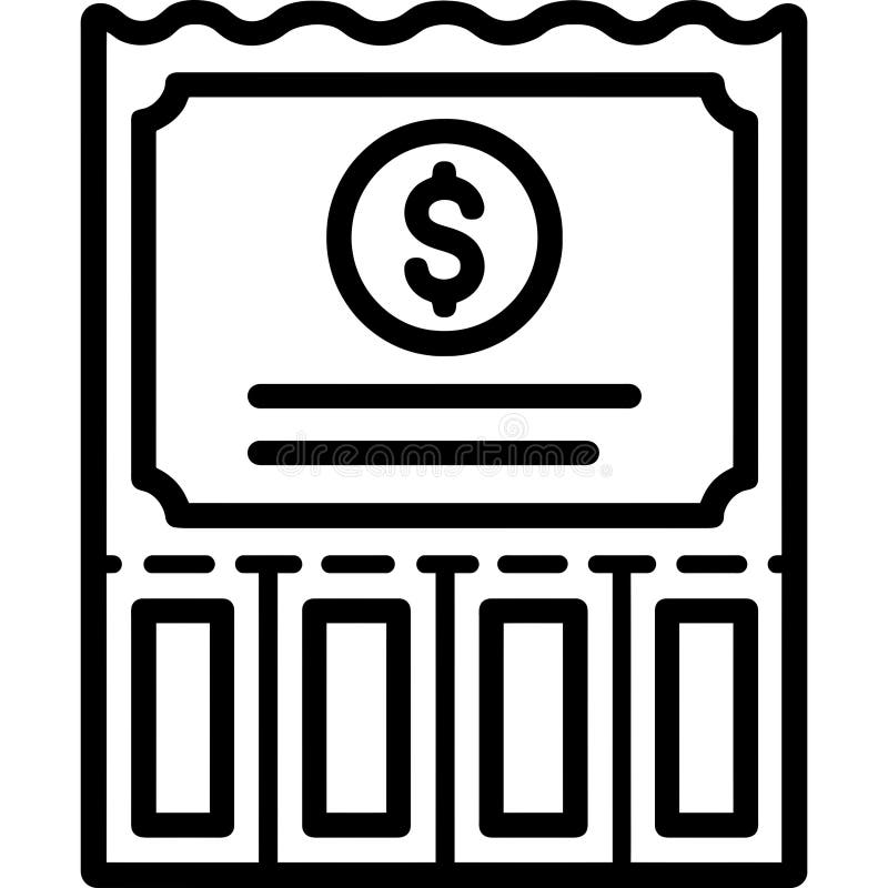 Bond Certificate Outline Vector AI Generated Stock Photo - Illustration ...