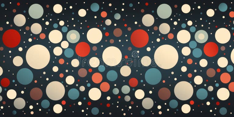 Abstract Vintage Circle Pattern Stock Illustration - Illustration of ...