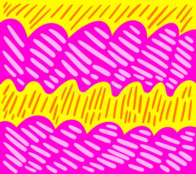 Colorful Punchy Vibrant Card Stock Illustration - Illustration of ...