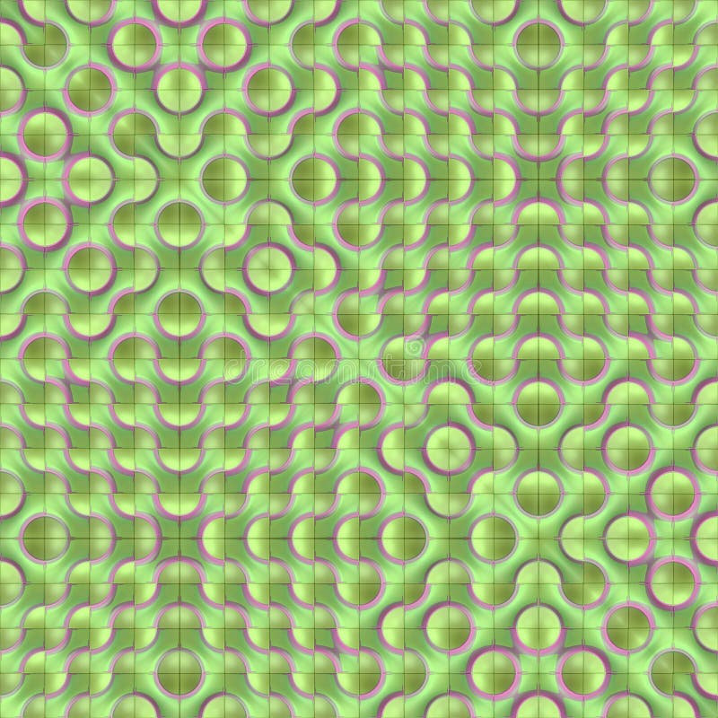 Digital Illustration of a Colorful Symmetrical Pattern Consisting of ...