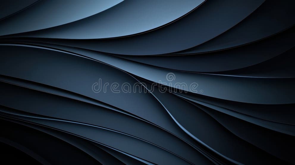 A Digital Illustration of a Complex, Abstract Pattern of Overlapping ...