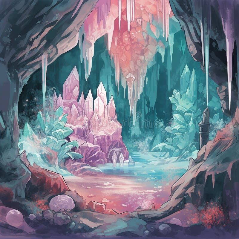 Fictional Crystals Stock Illustrations – 76 Fictional Crystals Stock ...