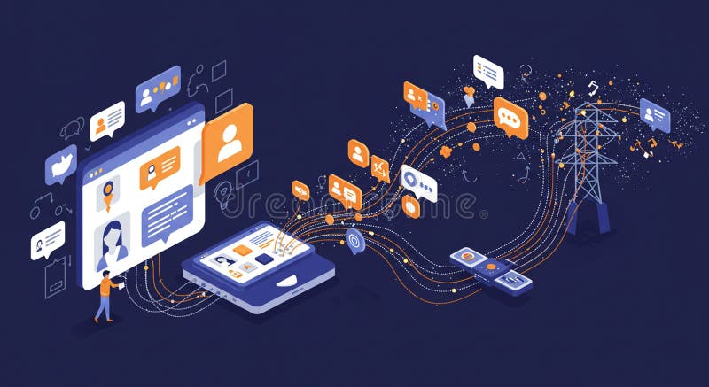Central Control Network Stock Illustrations – 1,650 Central Control ...
