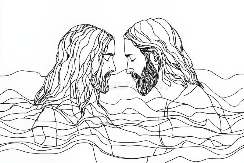 Jesus Being Baptized John River Water Stock Photos - Free & Royalty-Free Stock Photos from ...