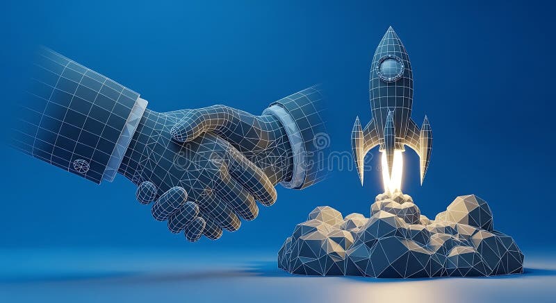 Bluethemed Rocket Stock Illustrations – 1 Bluethemed Rocket Stock ...