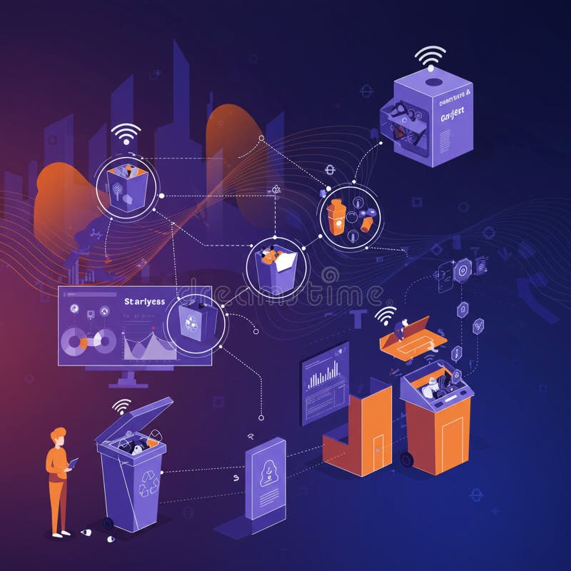 Enabled Trash Bins Stock Illustrations – 2 Enabled Trash Bins Stock ...