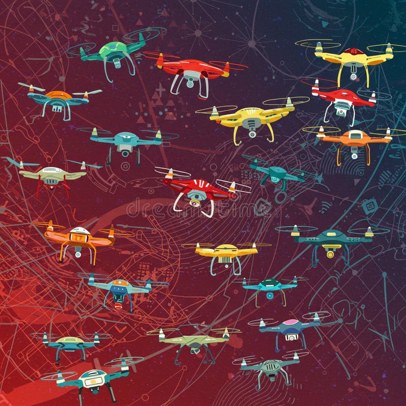 Quadcopter Configurations Stock Illustrations – 7 Quadcopter ...