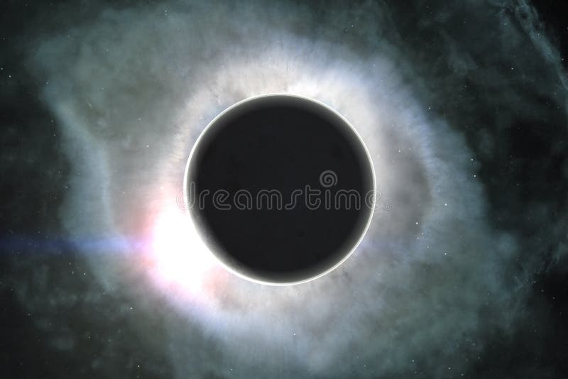 Digital ECLIPSE stock illustration. Illustration of sunlight - 91496145