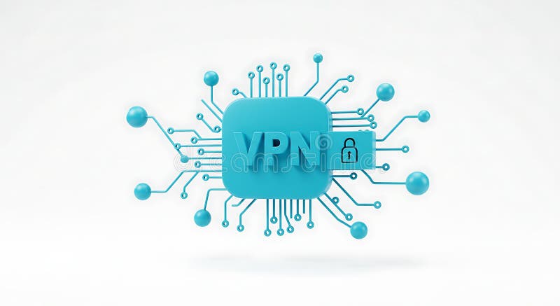 A Digital Illustration Featuring a Central Blue Square with the Letters ...