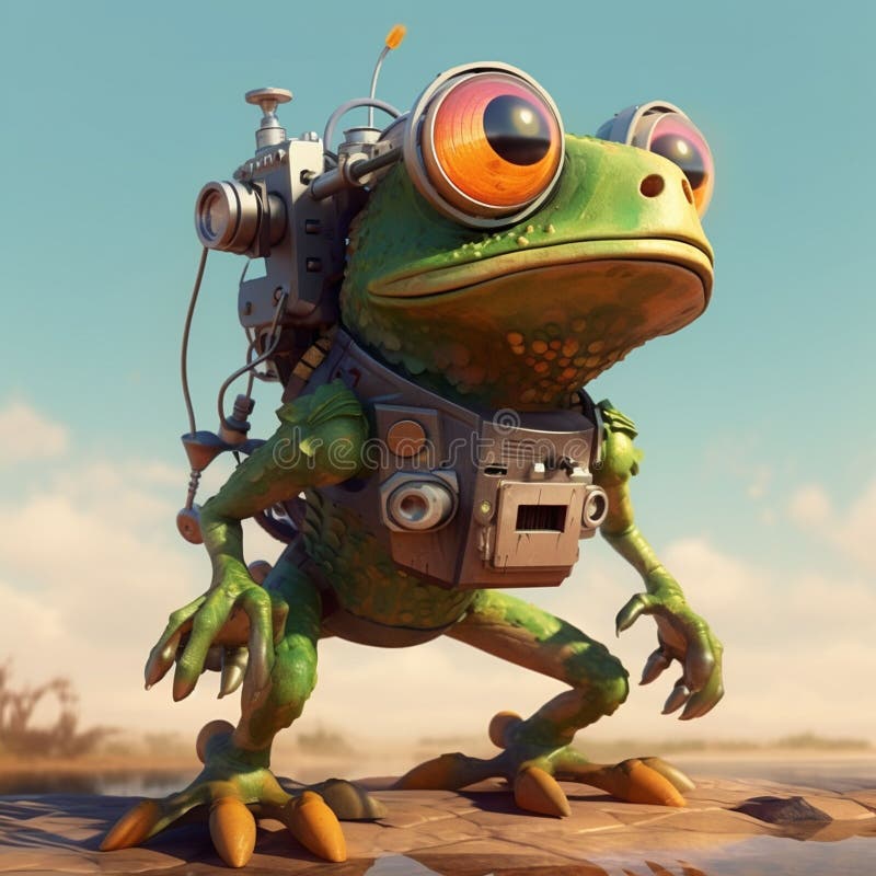 Robotic Frog Stock Illustrations – 127 Robotic Frog Stock Illustrations ...