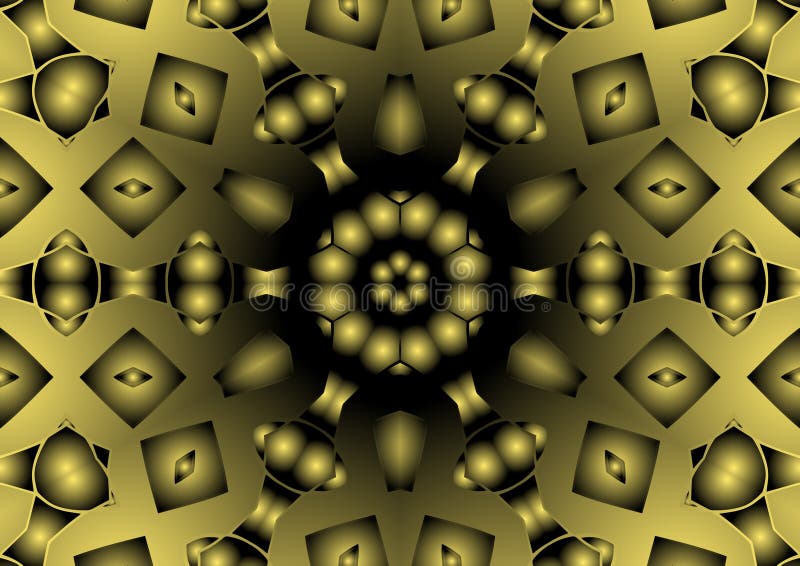 Geometric Abstract Colorful Kaleidoscope Pattern Stock Illustration ...