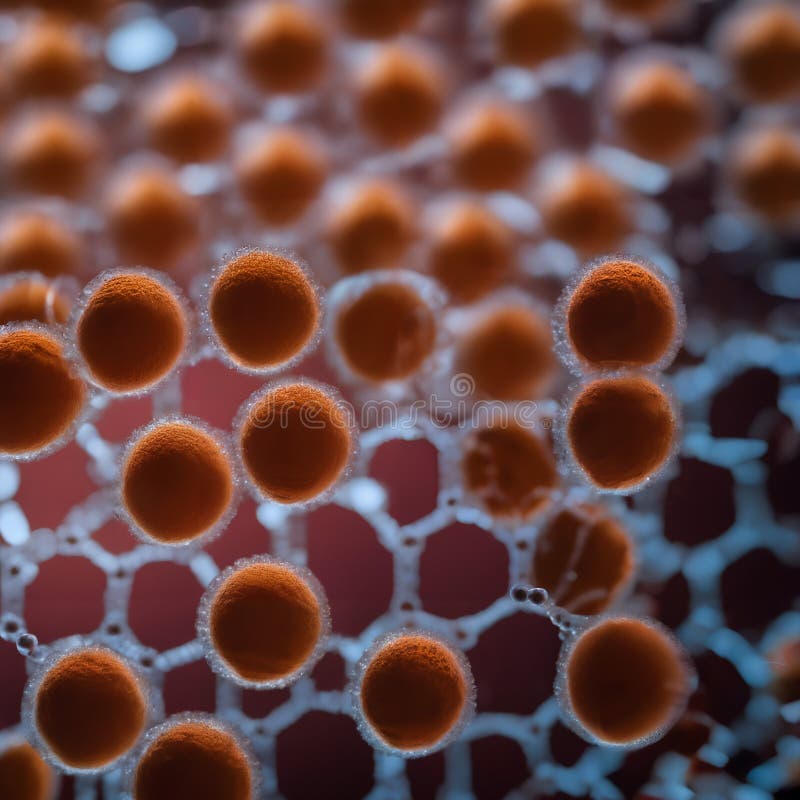 A Digital Illustration of a Nano Objects. Stock Illustration ...