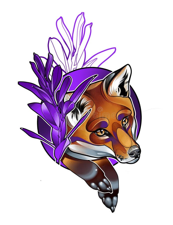 Fox Purple Stock Illustrations – 907 Fox Purple Stock Illustrations ...