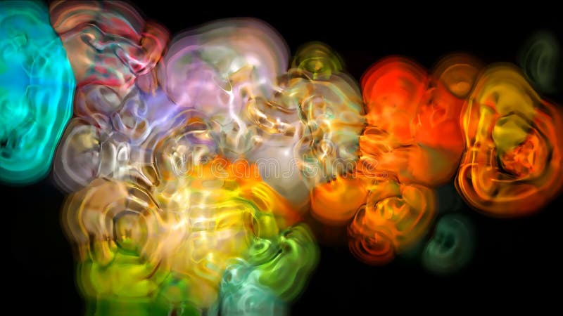 High Energy Vibrant Beautiful Background Stock Illustration ...