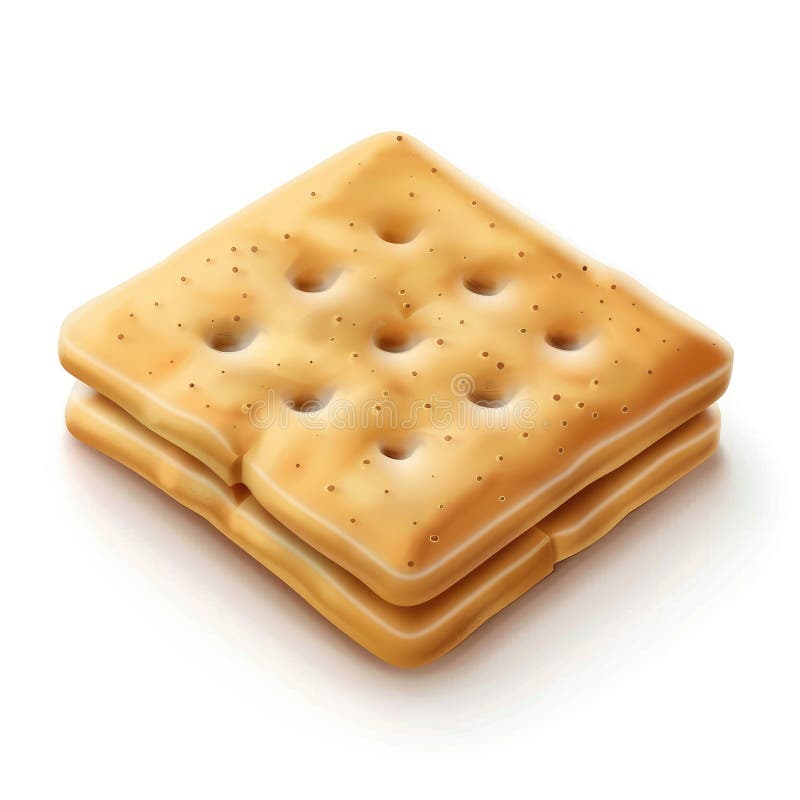 Delicious Crispy Crackers, Perfect Snack for Any Time Stock ...