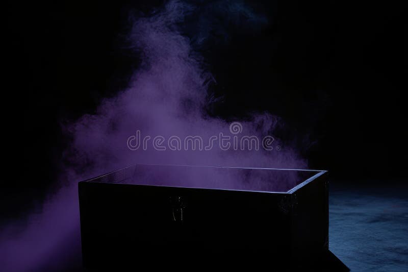 In this Digital Illustration, Magic Spills from Pandora S Box Stock ...